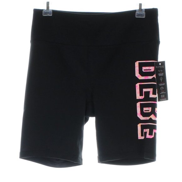 bebe | Shorts | Bebe Sport Tie Dye Logo Bike Short Nwt | Poshmark